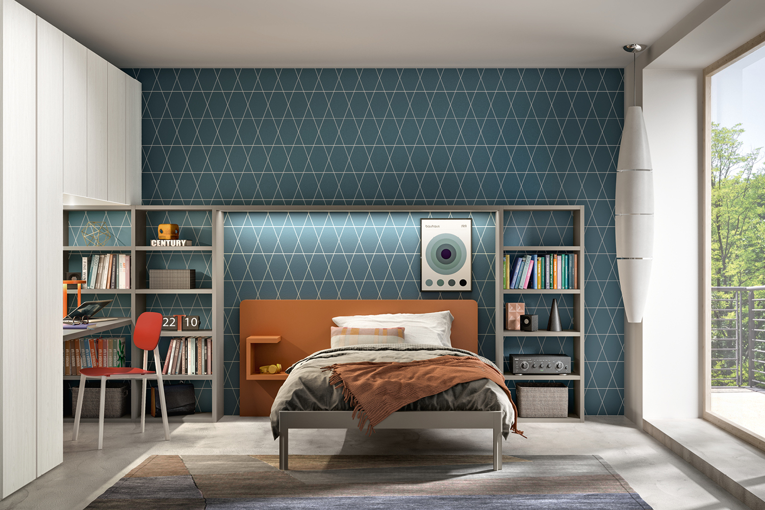 Arredare con il colore: la camera dei ragazzi - CHANGE | Interior Design