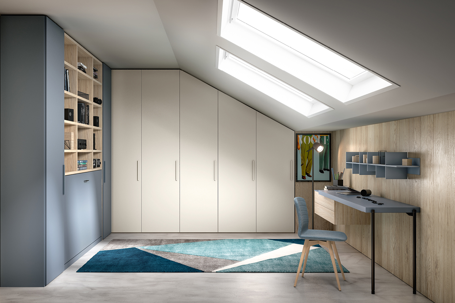 Arredare con il colore: la camera dei ragazzi - CHANGE | Interior Design