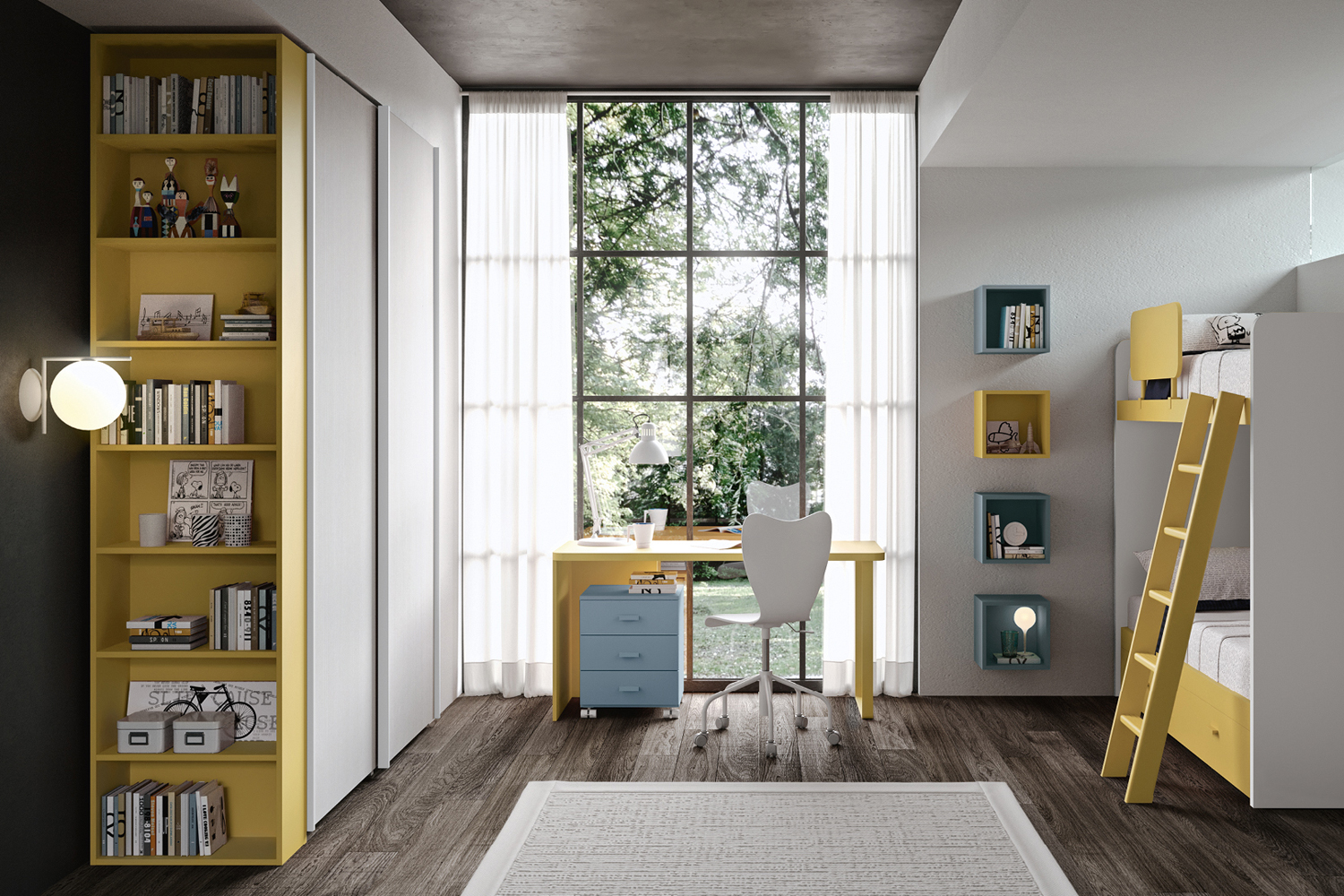 Arredare con il colore: la camera dei ragazzi - CHANGE | Interior Design